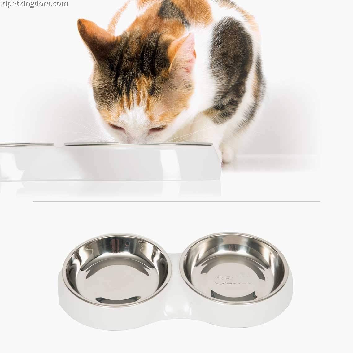 Catit Double Feeding Dish 2x200ml