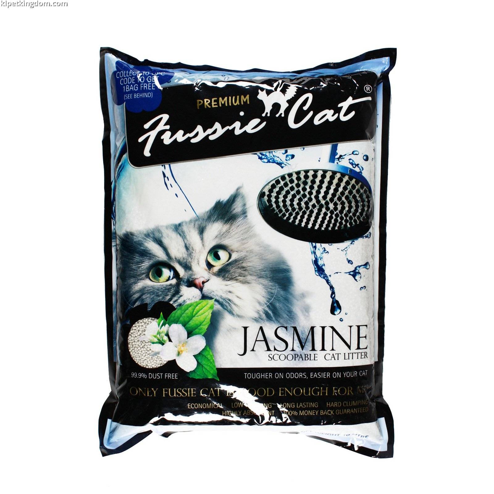 Fussie Cat Litter Jasmine 10L