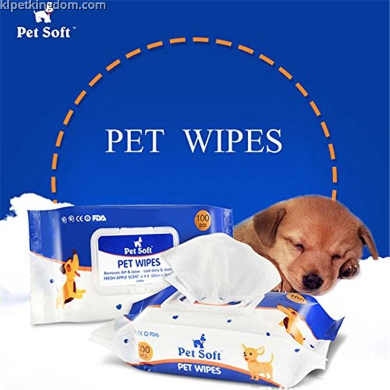 Pet Soft Pet Wipes for Dogs and Cat 100pcs