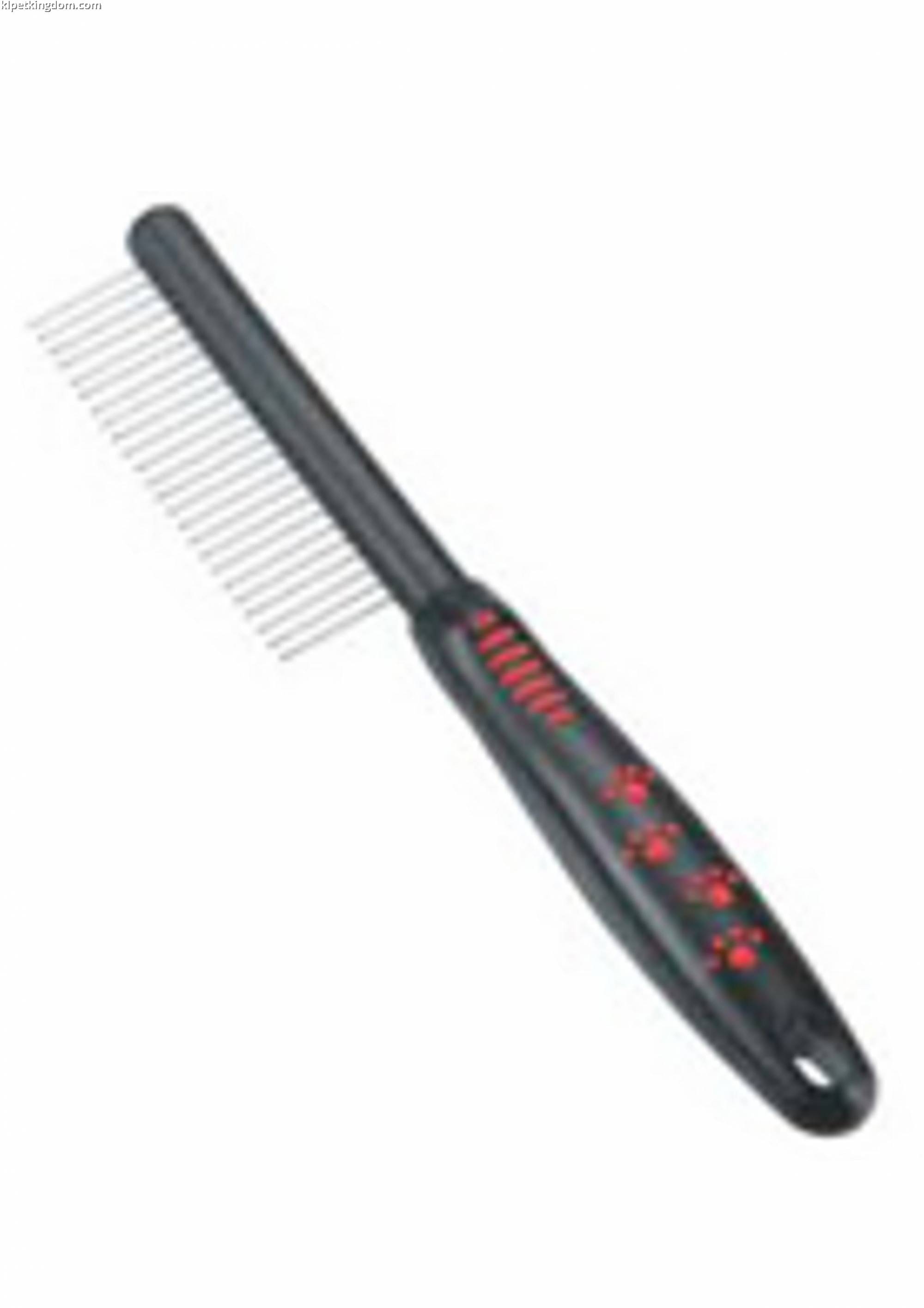 Hello Pet Non-Slip Handled Comb (24-long teeth)